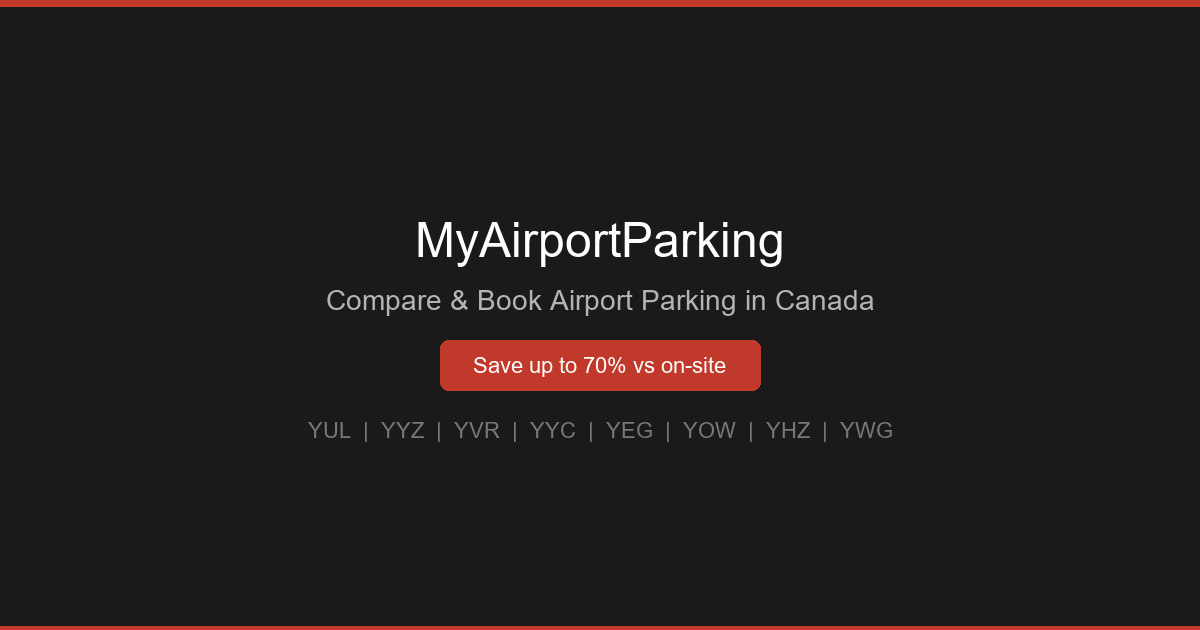 Stationnement aéroport YUL : Sur place vs hors site comparés (2026 ...